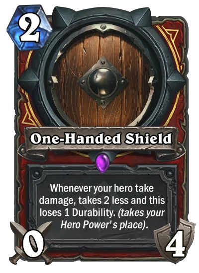 One-Handed Shield